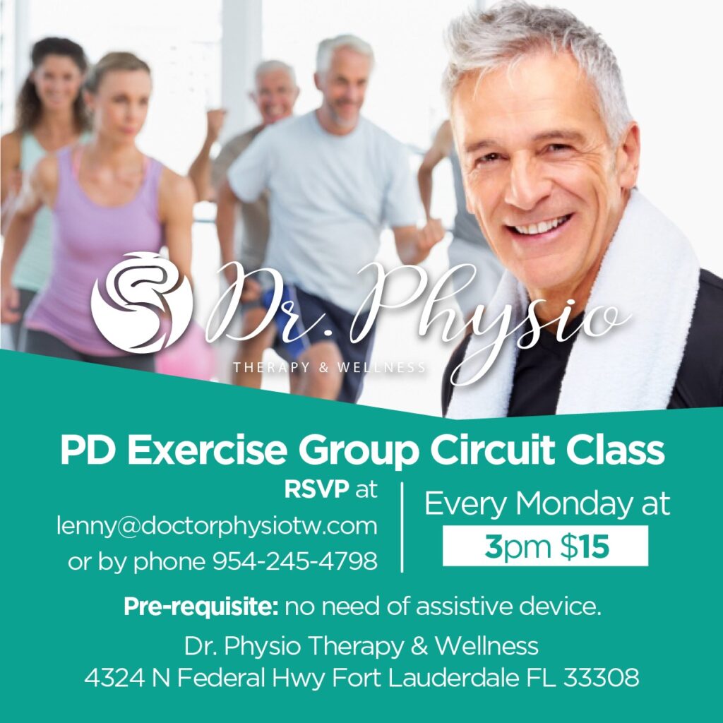 PD Exercise Group Circuit Class - Dr. Physio Therapy & Wellness